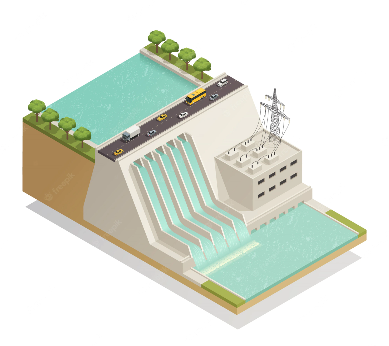 A necessity invented the hydropower